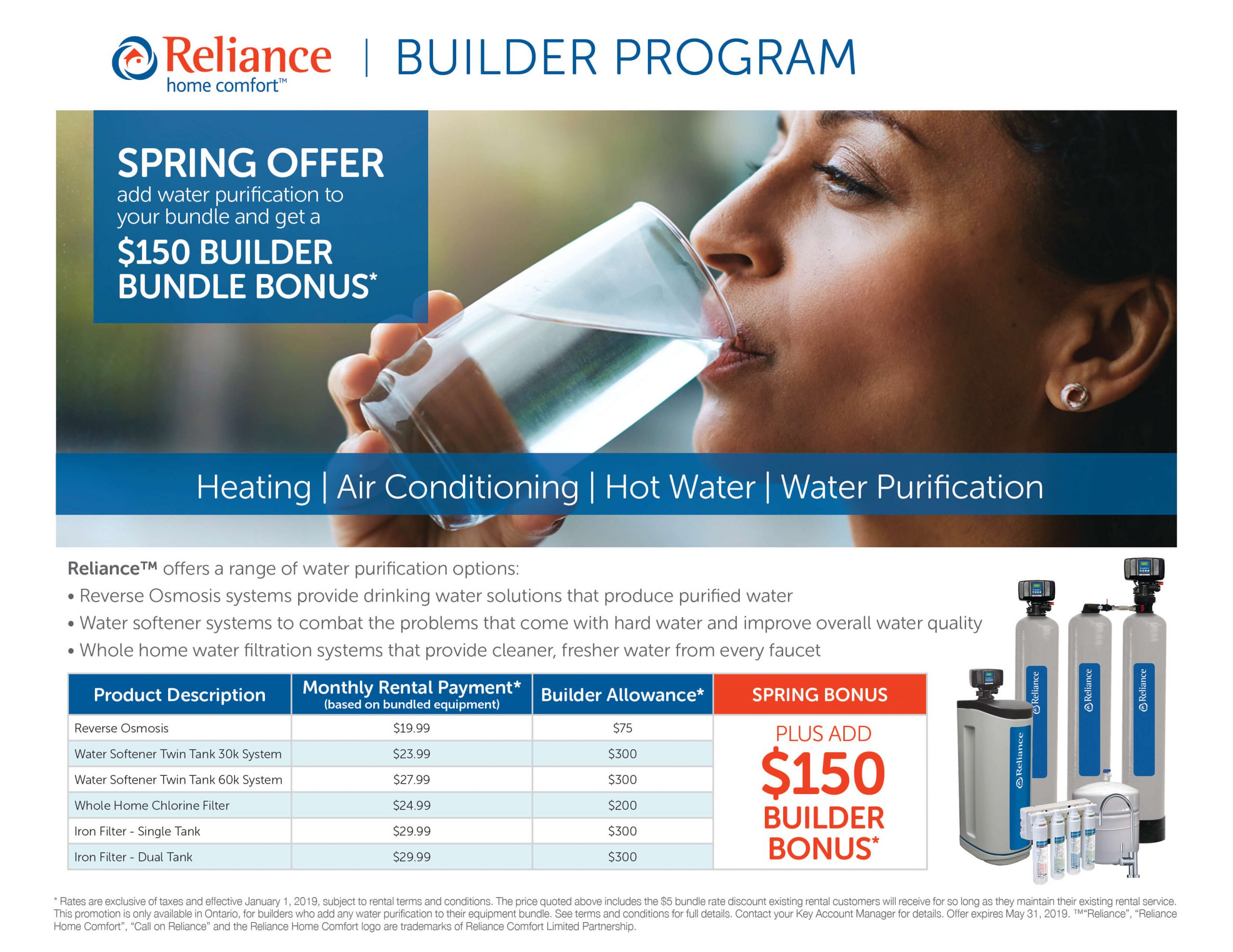 The Reliance Builder Program – Add $150 to your builder allowance ...